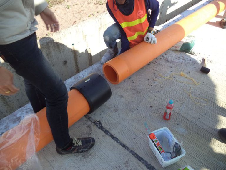PE 100 pipe for a gas supply line in Bangkok – Agru Thailand